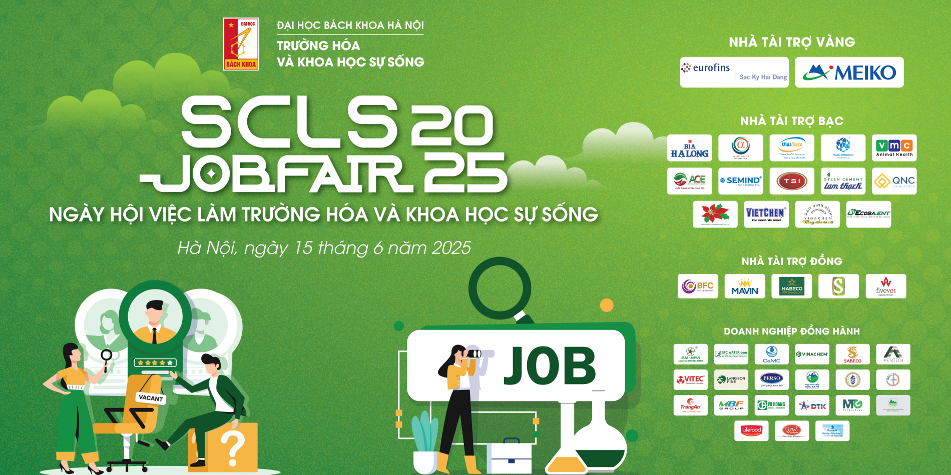SCLS Jobfair 2025: Cơ hội việc làm và kết nối doanh nghiệp